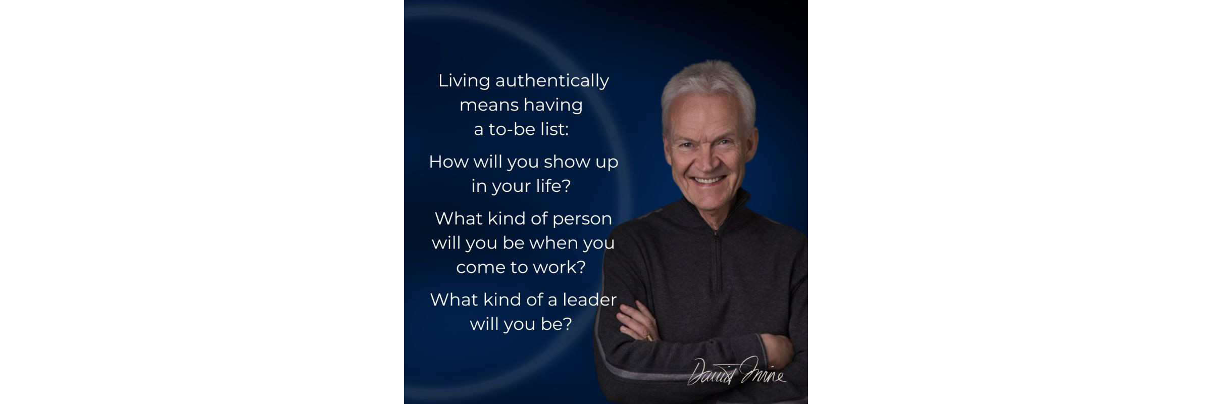 David Irvine - From a TO-DO List to a TO-BE List